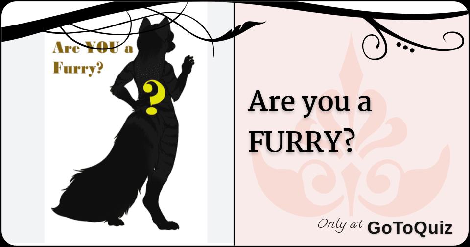 are you a FURRY?