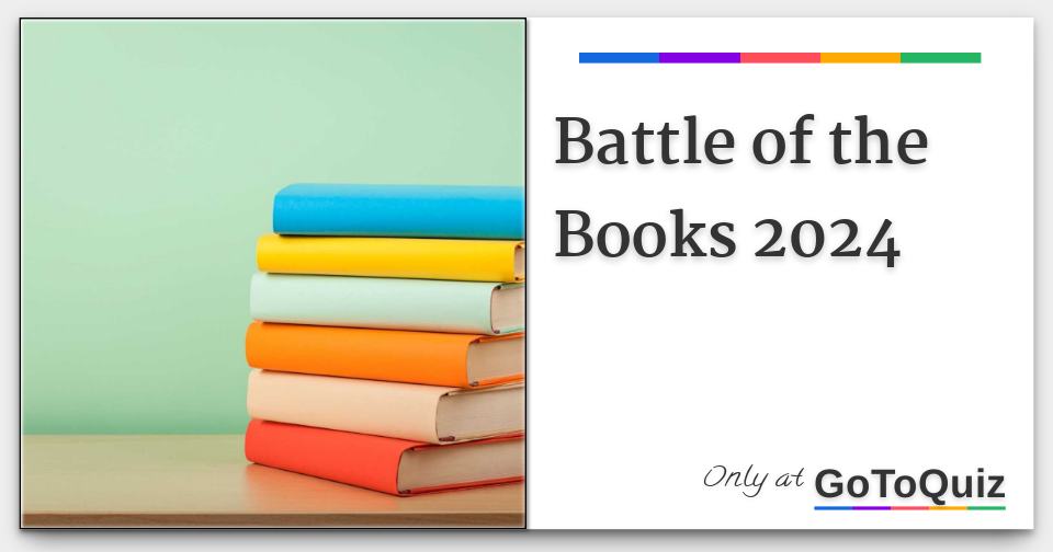 Battle of the Books 2024