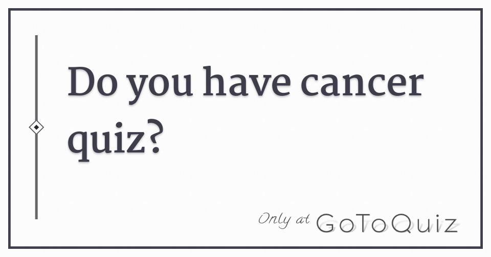 Skin Cancer Quiz Questions at Jeremy Sanchez blog