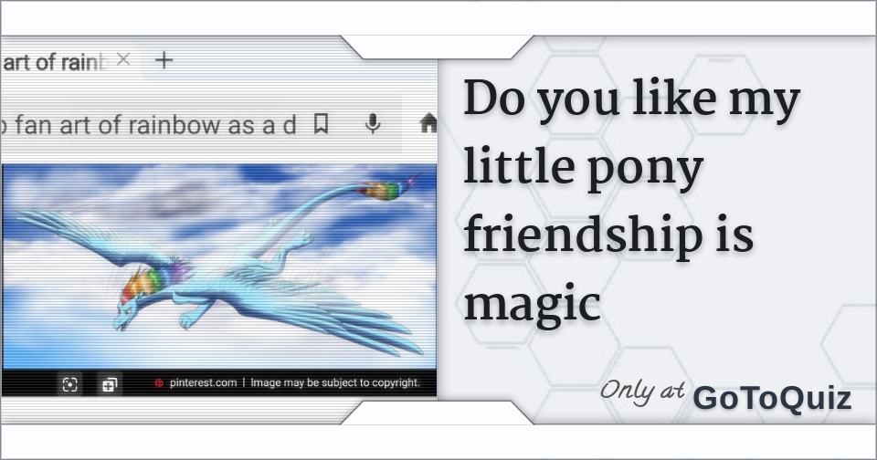 Do you like my little pony friendship is magic