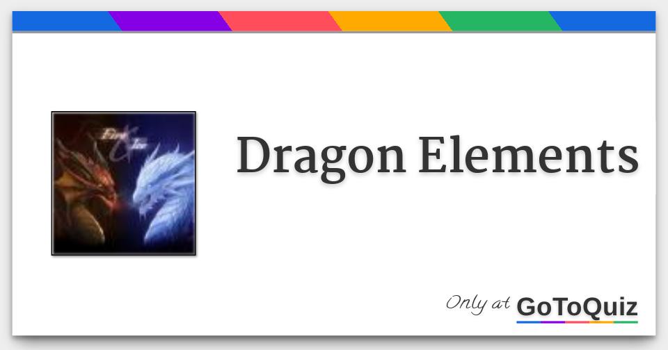 Dragon Elements