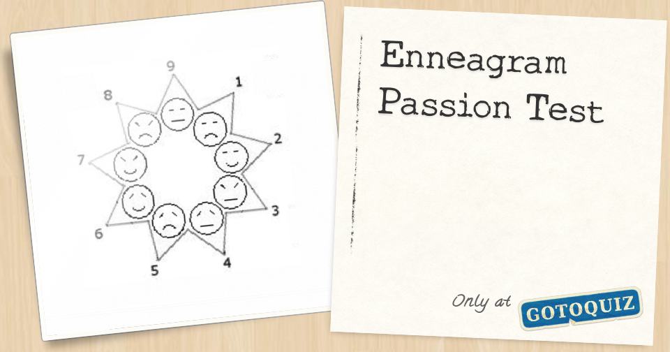 Enneagram Passion Test