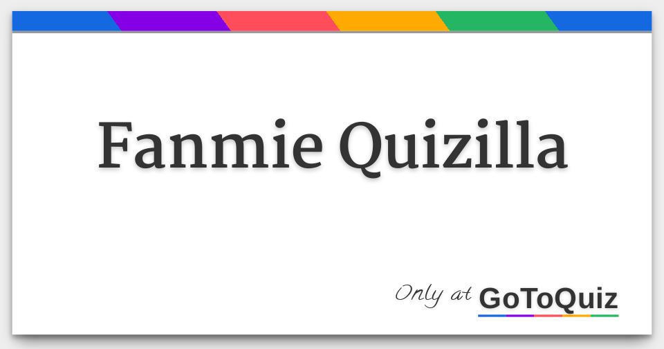 Fanmie Quizilla