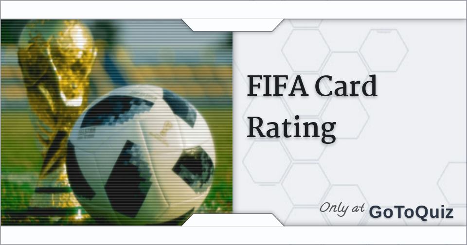 FIFA Card Rating