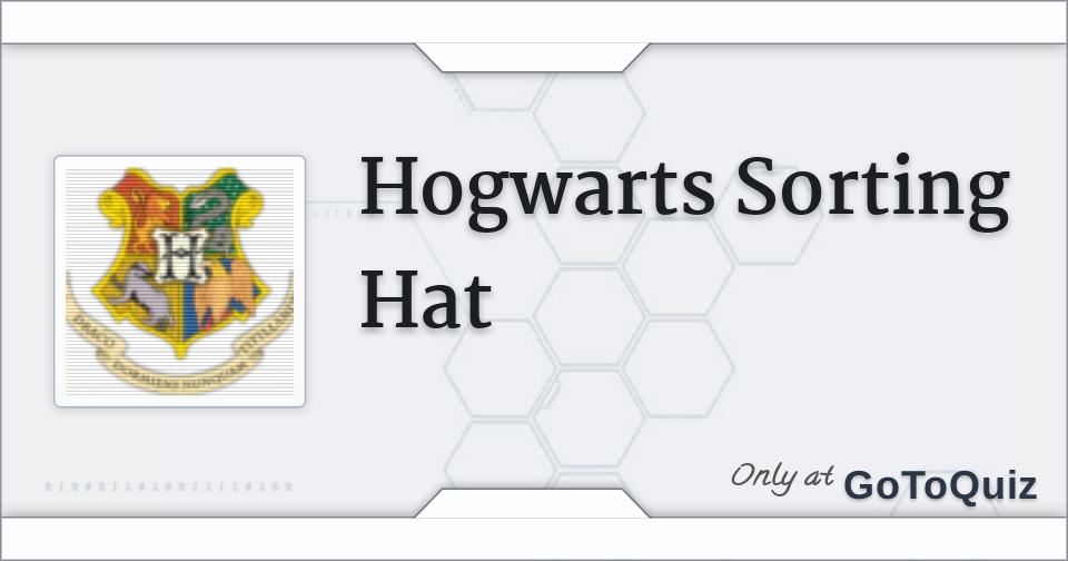 Hogwarts Sorting Hat