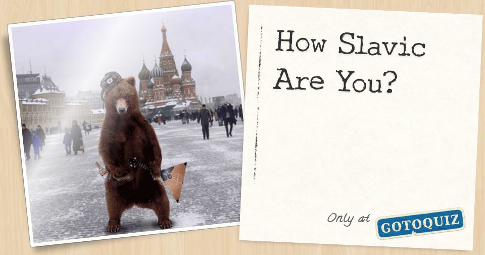 How Slavic Are You?
