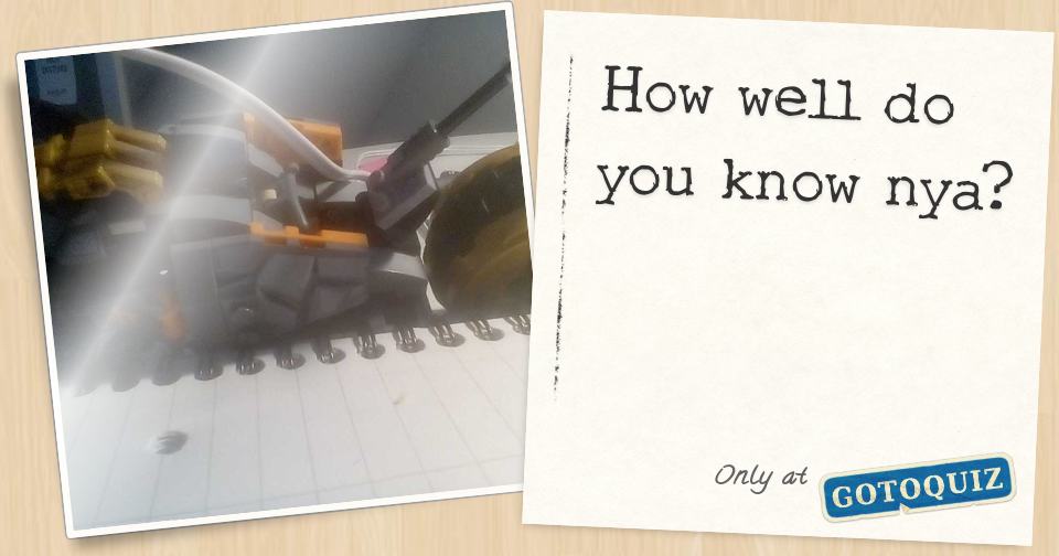 How well do you know nya?