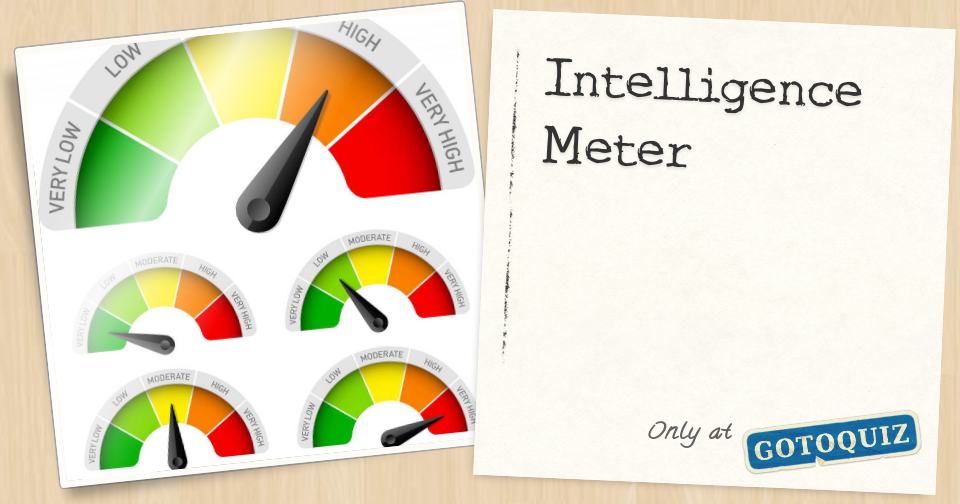 Intelligence Meter