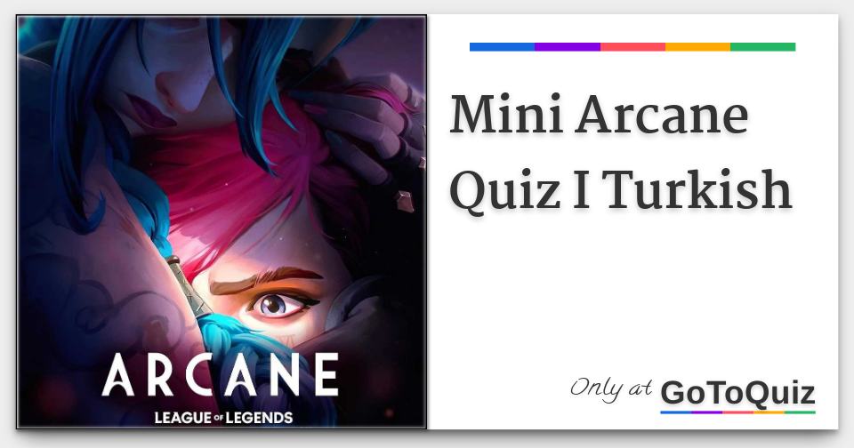 Mini Arcane Quiz I Turkish