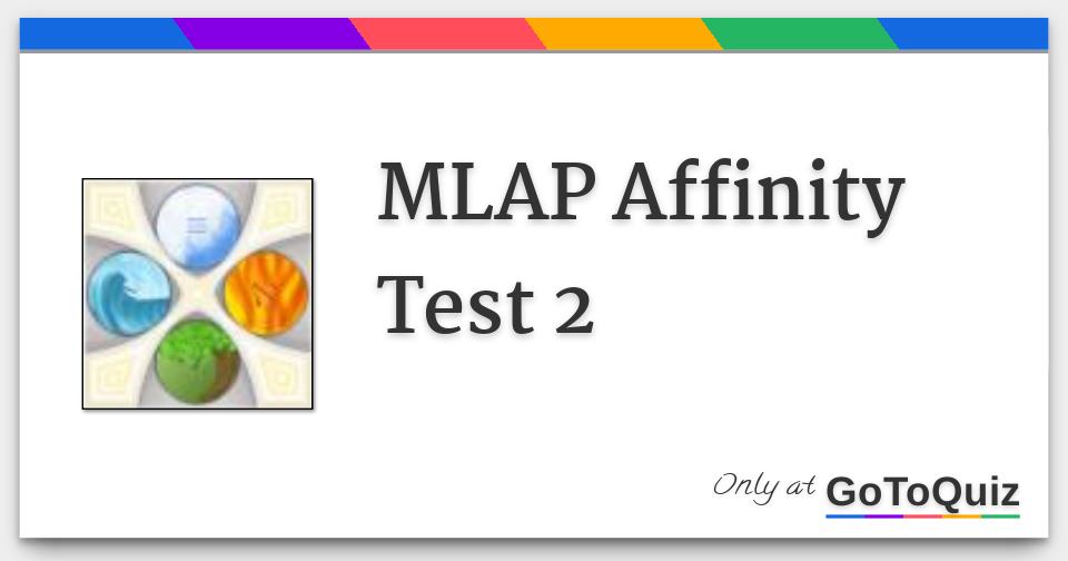 MLAP Affinity Test 2