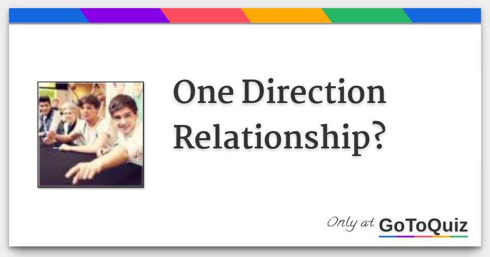 One Direction Relationship?