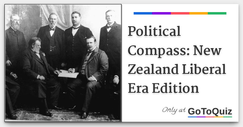 Political Compass: New Zealand Liberal Era Edition