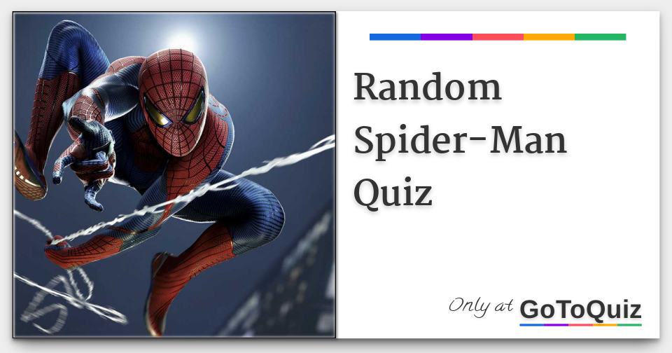 Random Spider-Man Quiz