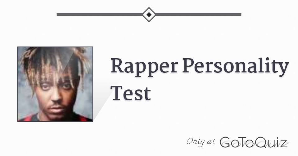 Rapper Personality Test