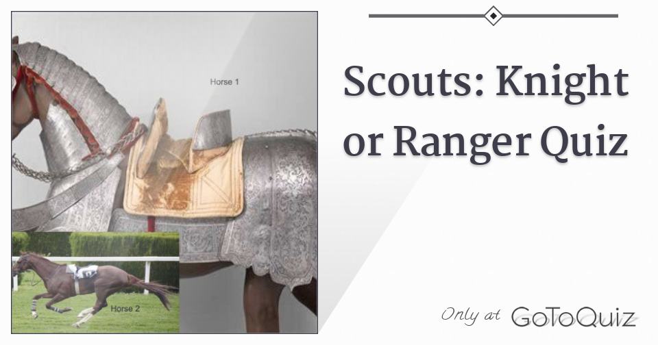 Scouts: Knight or Ranger Quiz