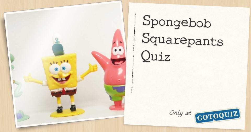 Spongebob Squarepants Quiz