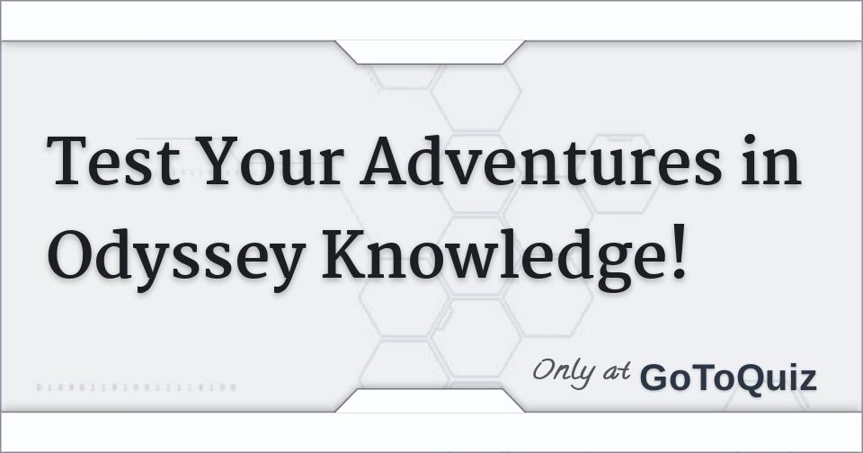Test Your Adventures in Odyssey Knowledge!