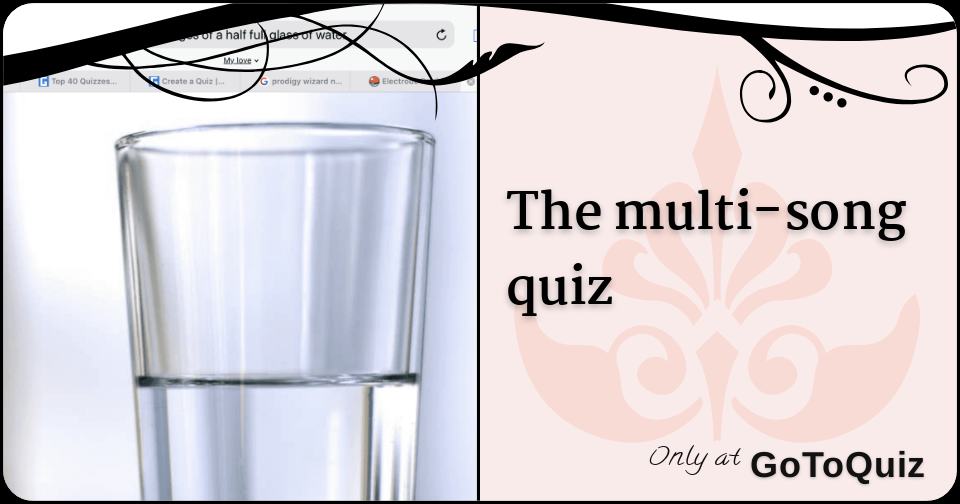 The multi-song quiz