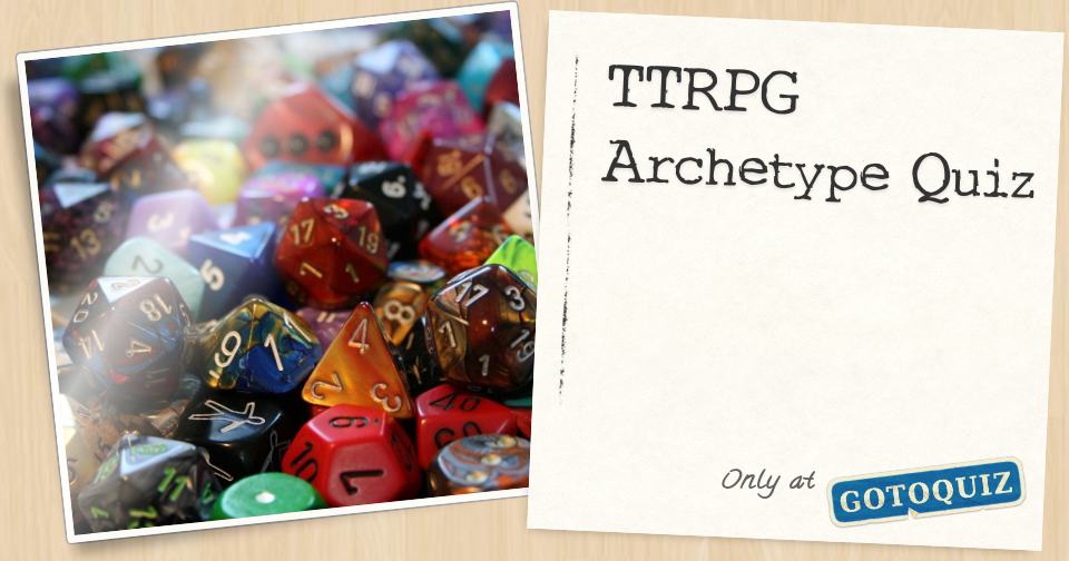 TTRPG Archetype Quiz