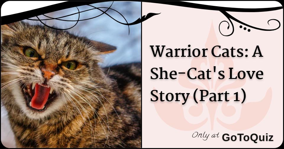 Warrior Cats: A She-Cat's Love Story (Part 1)
