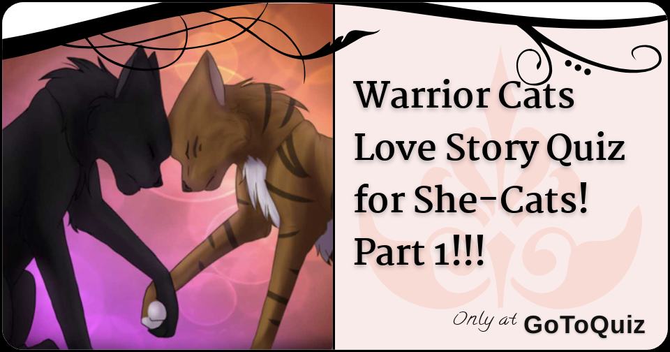 Warrior Cat Story Quiz at Ethan Carruthers blog