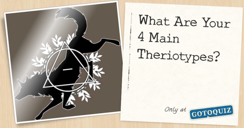 What Are Your 4 Main Theriotypes?