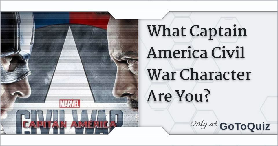 Results: What Captain America Civil War Character Are You?