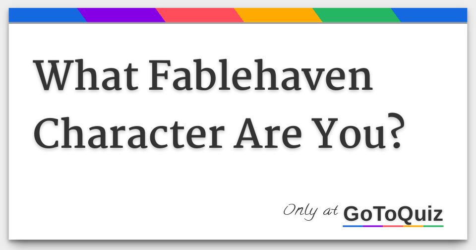 What Fablehaven Character Are You?
