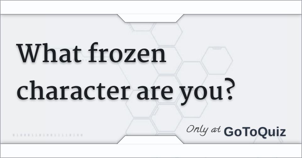 What Frozen Character Are You what-frozen-character-are-you