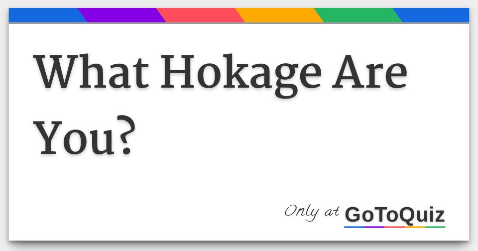 what-hokage-are-you