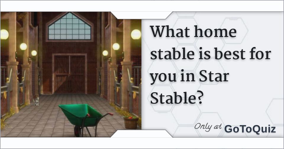 What home stable is best for you in Star Stable?