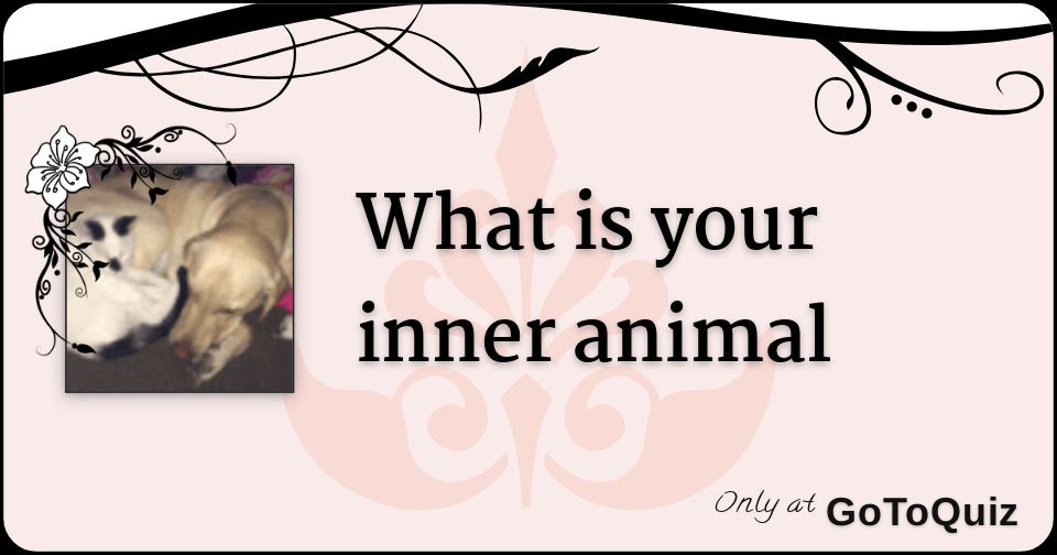 what is your inner animal