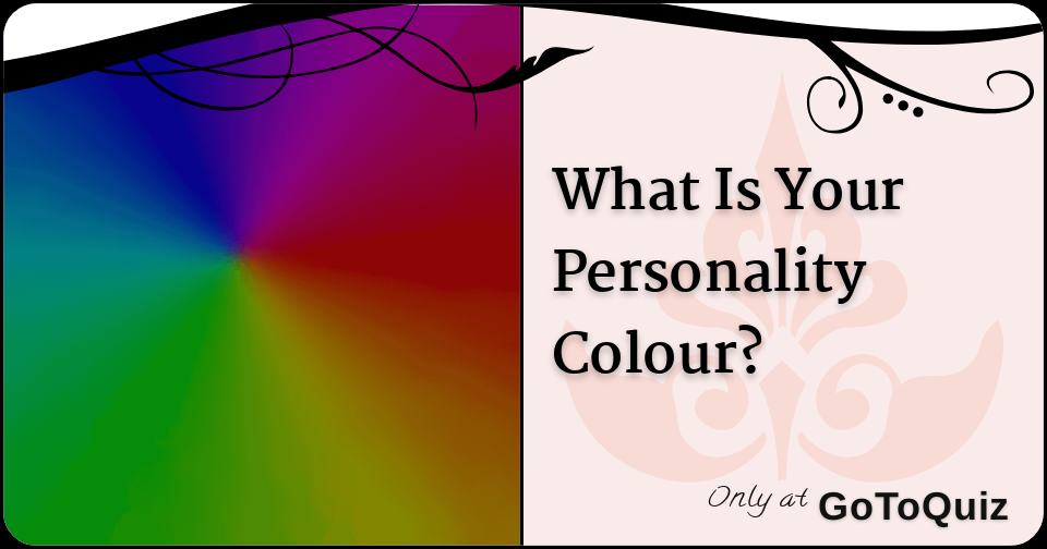 Results: What Is Your Personality Colour?