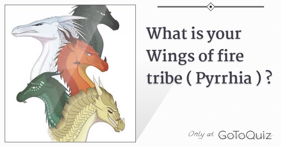 Wings Of Fire Tribes