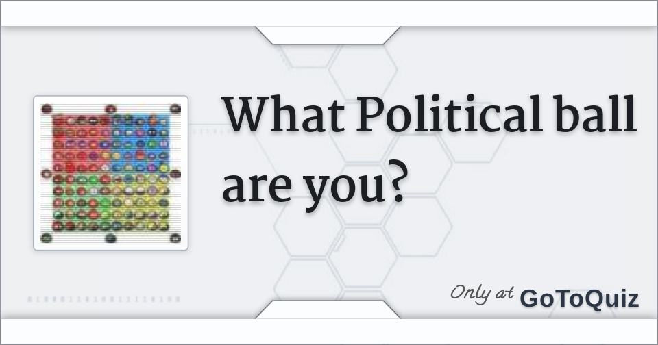 What Political ball are you?