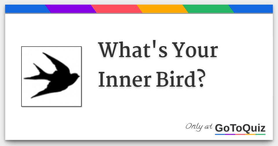 What's Your Inner Bird?