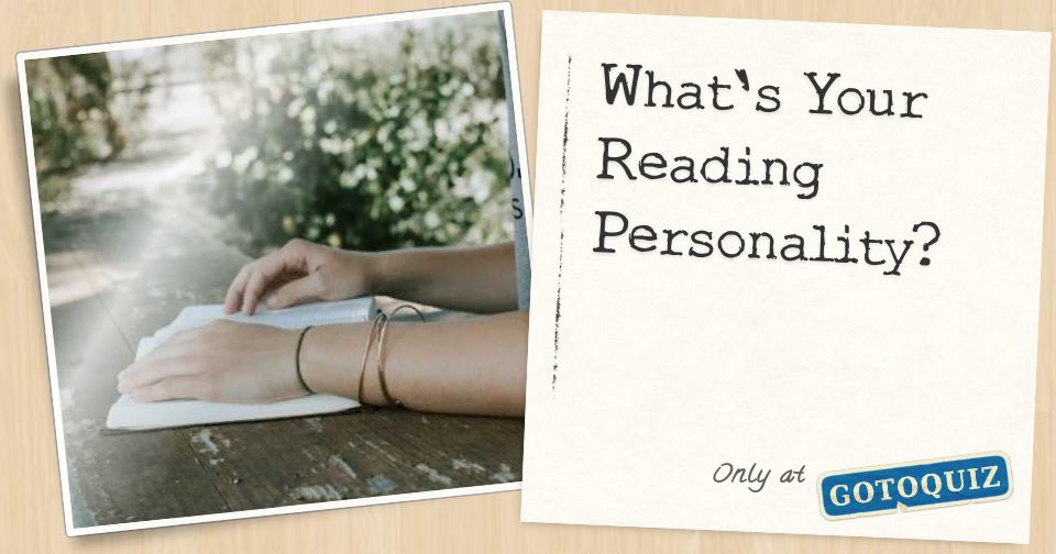 What's Your Reading Personality?