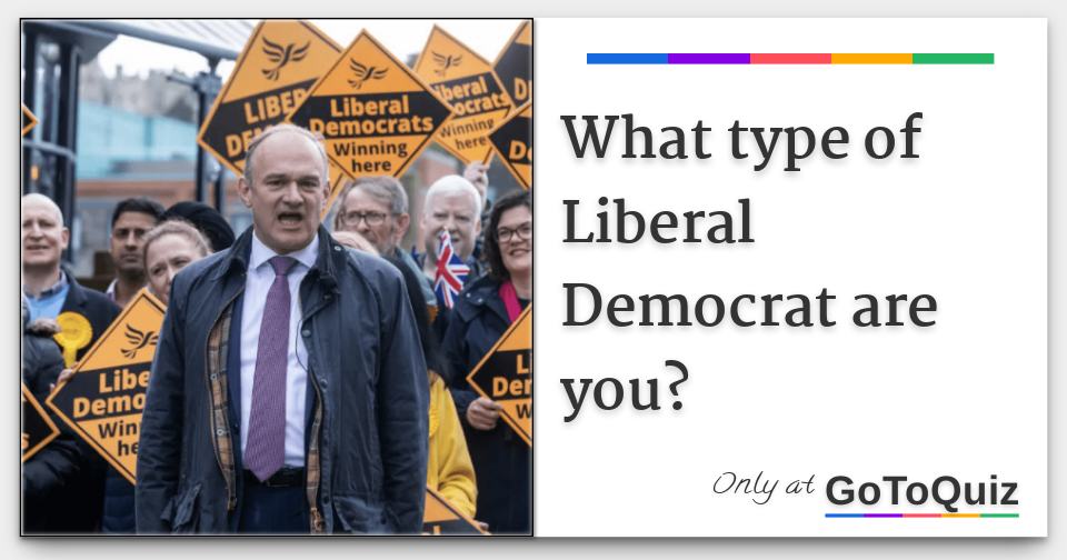 What type of Liberal Democrat are you?