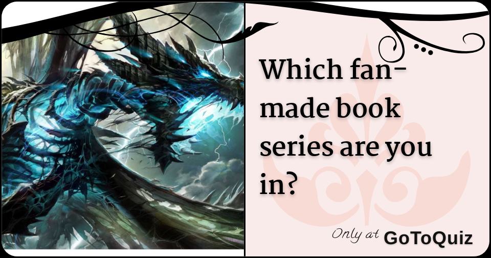 which fan-made book series are you in?