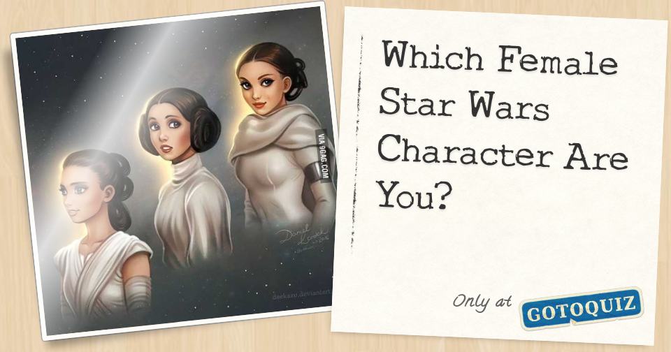 Which Female Star Wars Character Are You?