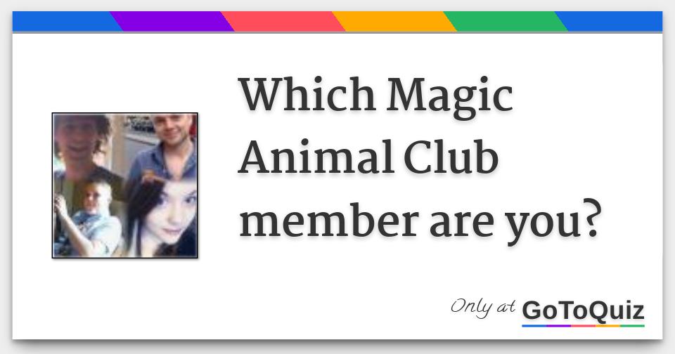 Magic Animal Club