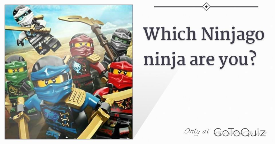 Results: Which Ninjago ninja are you?