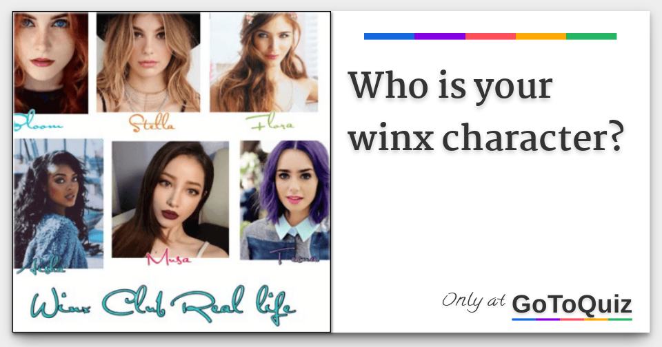 Who is your winx character?