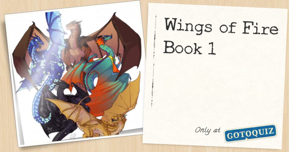 Wings of Fire Book 1
